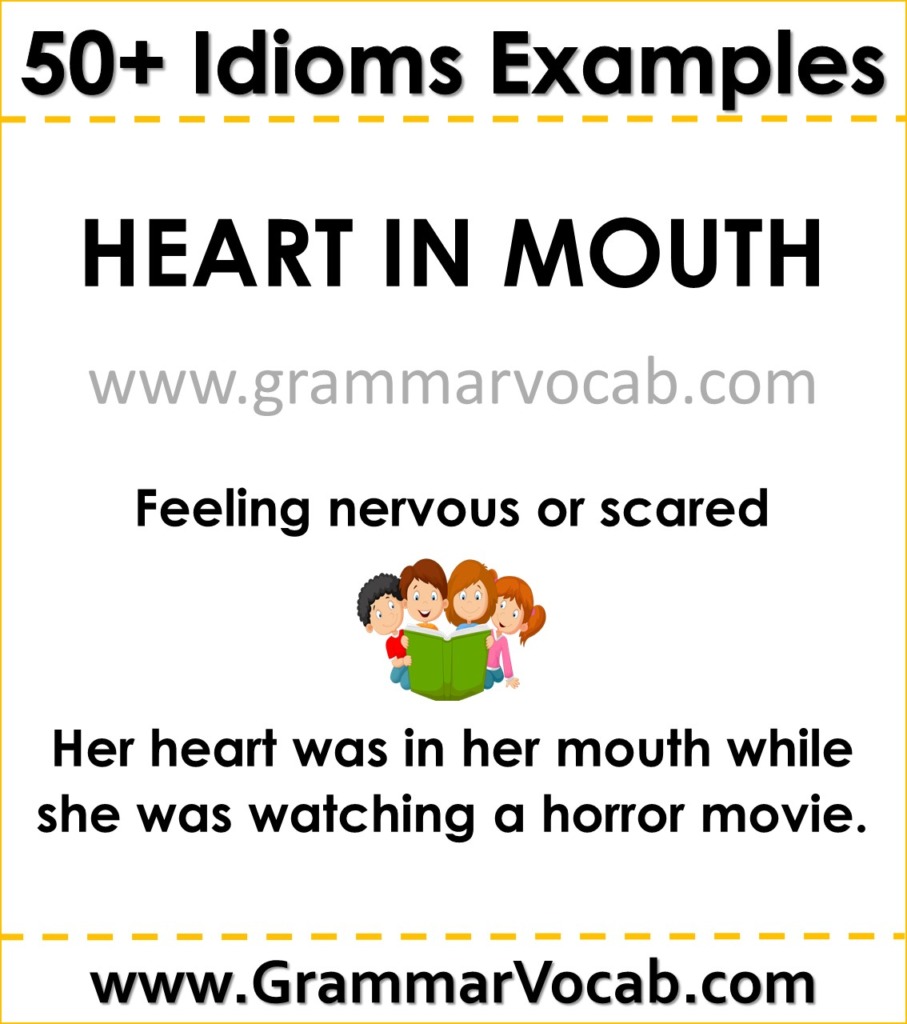 Idiom examples for students - Idioms with meaning and Examples ...