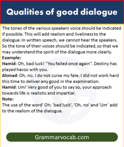 Basic Rules for Dialogue writing - How to Write Dialogue - GrammarVocab