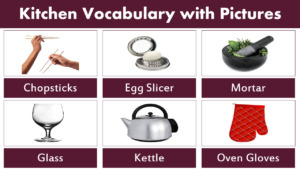 Kitchen Vocabulary with Pictures - GrammarVocab