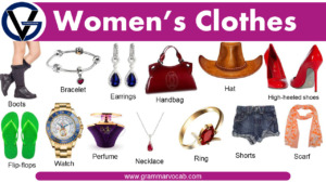 Names of Women's Clothing with Pictures - GrammarVocab