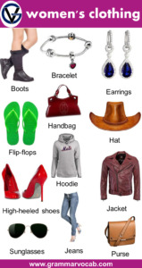 Names of Women's Clothing with Pictures - GrammarVocab