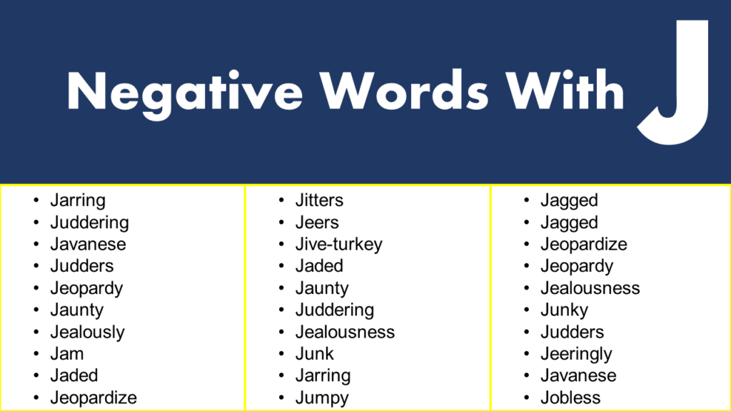 Negative Words Starting With K GrammarVocab