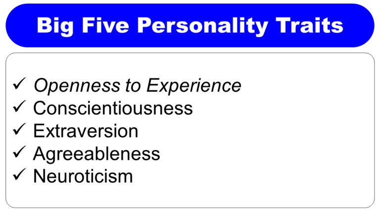 Big Five Personality Traits Grammarvocab