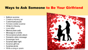 Cute Ways to Ask Someone to Be Your Girlfriend - GrammarVocab