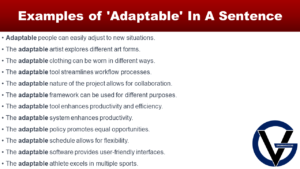 Use Adaptable In A Sentence - GrammarVocab