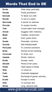 De Words: The Ultimate Vocabulary Hack for English Learners - GrammarVocab